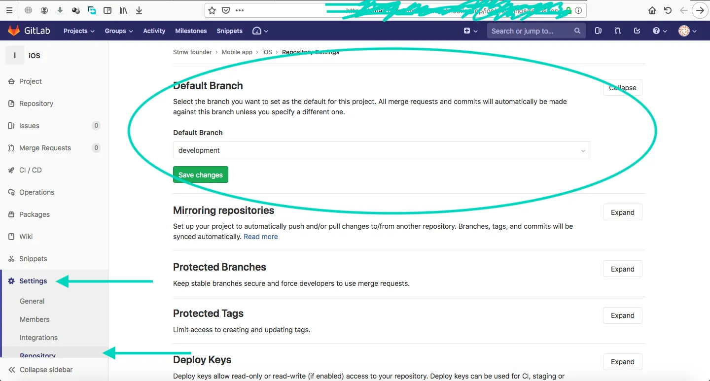 更改 GitLab 中的默认分支 - Dev59