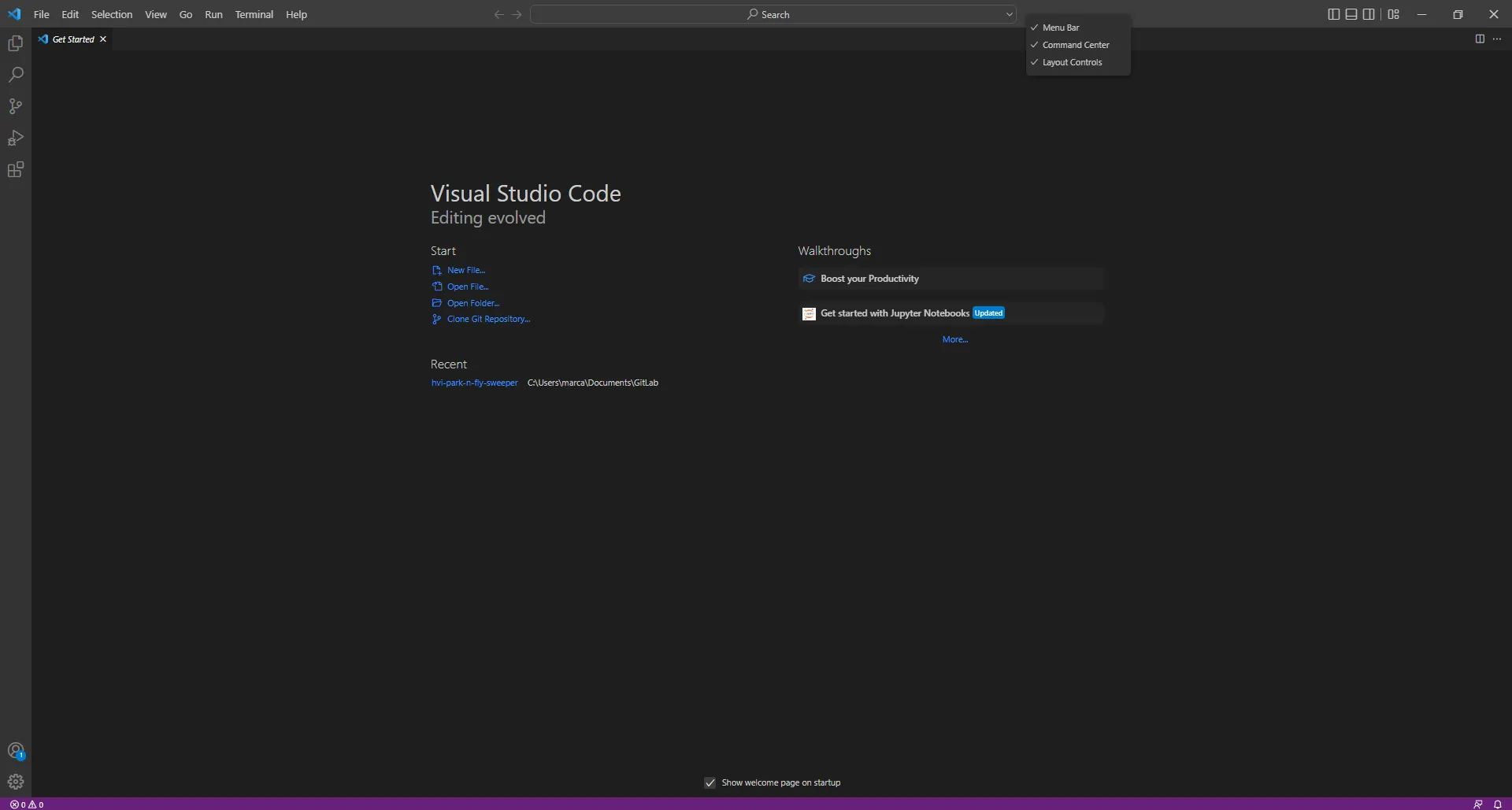 VS Code：如何将命令面板固定到用户界面 visual-studio-code - Dev59