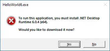 您必须安装.NET桌面运行时6.0.4（x64）错误。 windows-10 installation .net-core - Dev59