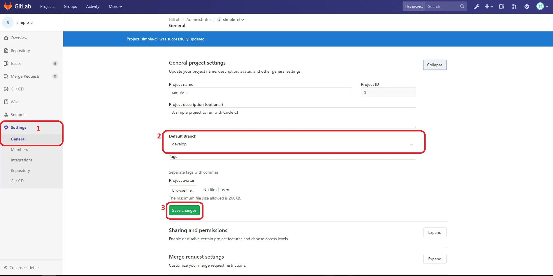 更改 GitLab 中的默认分支 - Dev59