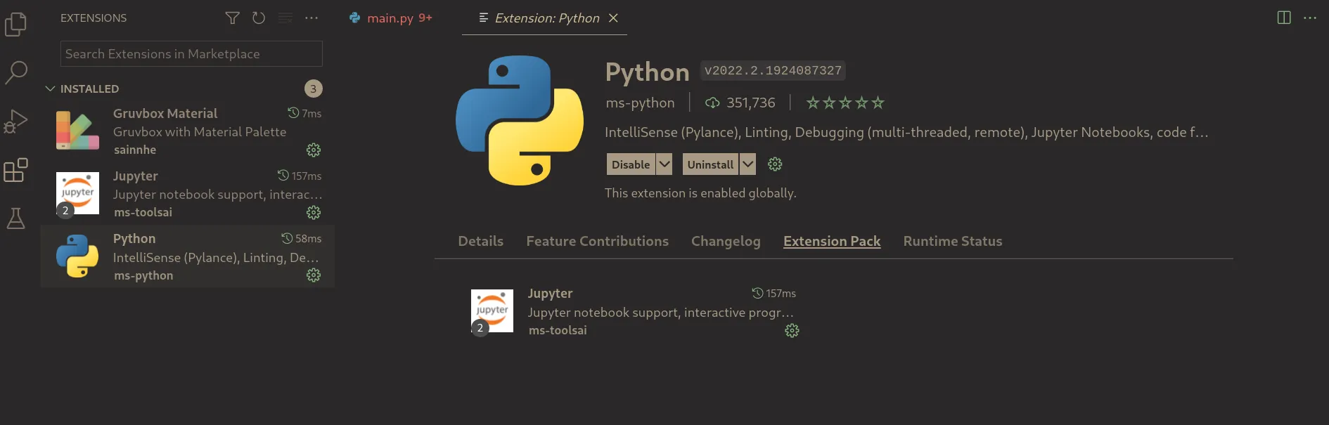 如何将VSCode切换到使用Pylance而不是Jedi？ python visual-studio-code - Dev59