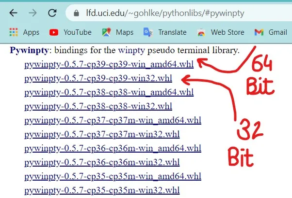 安装Jupyter和pywinpty时出现错误（Python） - Dev59