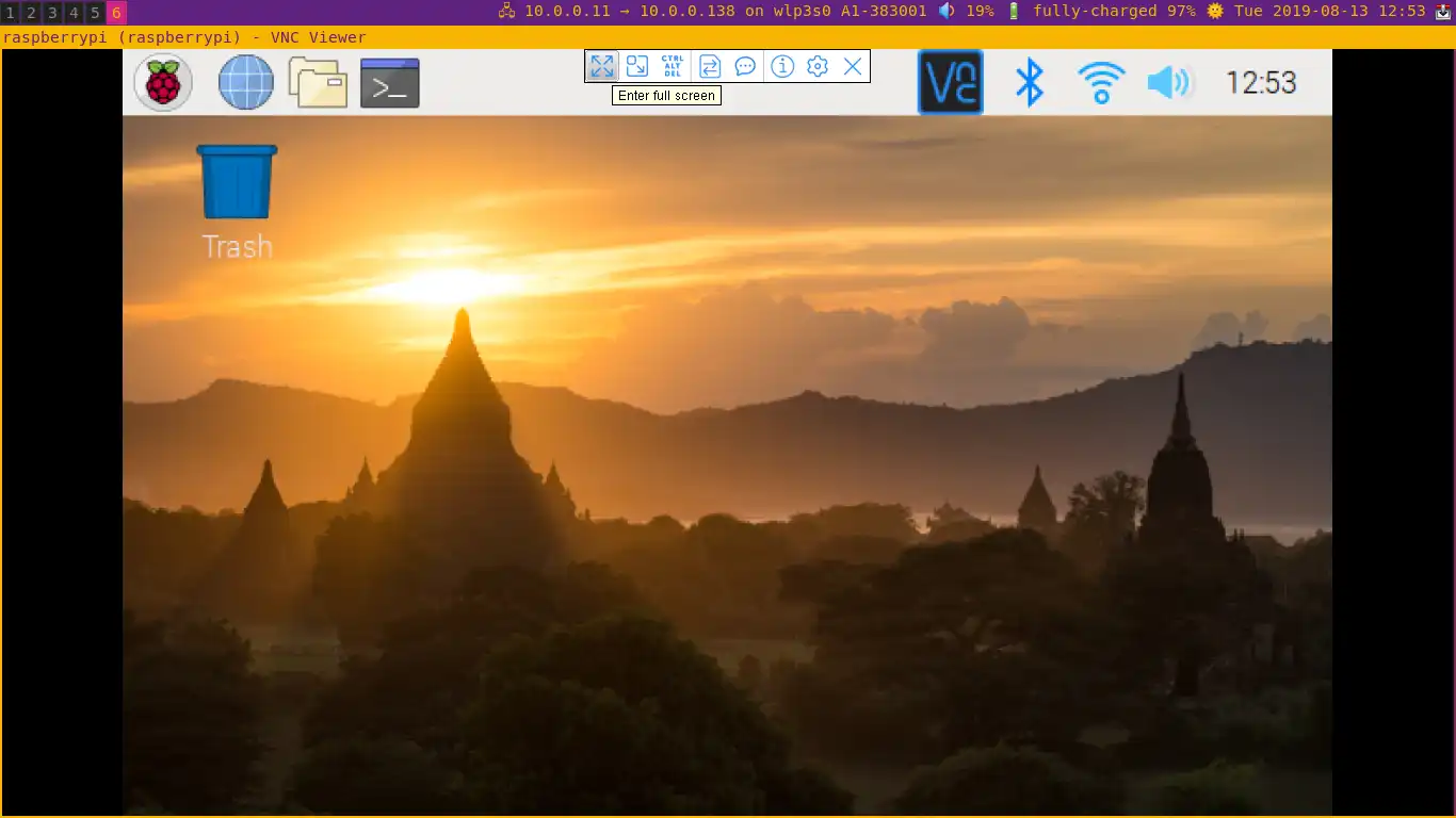 Tigervnc查看器:没有匹配的安全类型。 Linux Raspberry Pi Realvnc Vnc Viewer Dev59