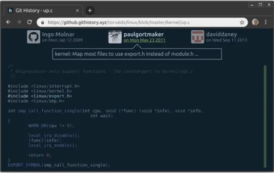 使用github.com查看文件的修改历史记录 - Dev59