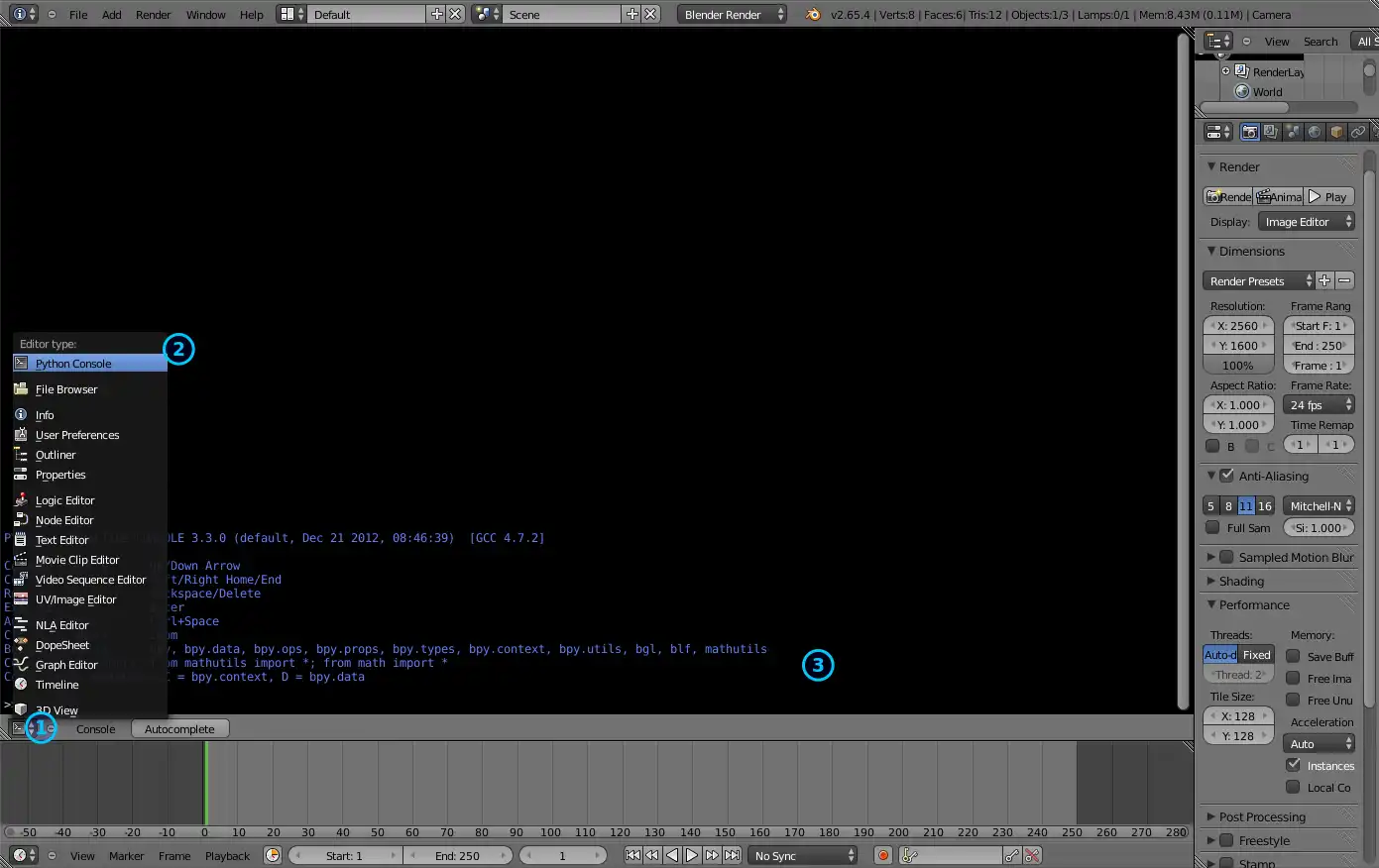 如何启用Blender控制台？ console - Dev59