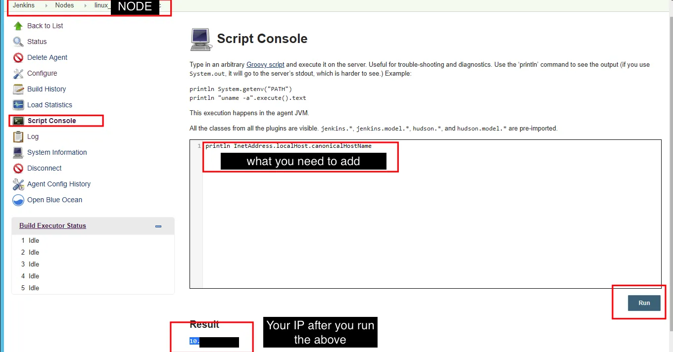 寻找Jenkins节点的IP地址 - Dev59