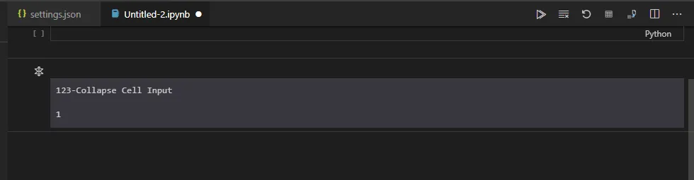 VS Code 编辑 .ipynb 文件：如何折叠笔记本单元格？ python visual-studio-code jupyter ...