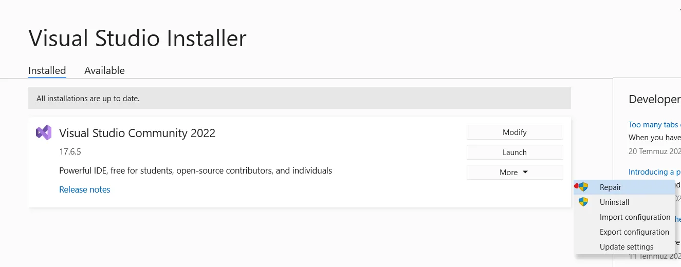 如何在Visual Studio 2022中创建MVC5 Web项目 c# visual-studio - Dev59
