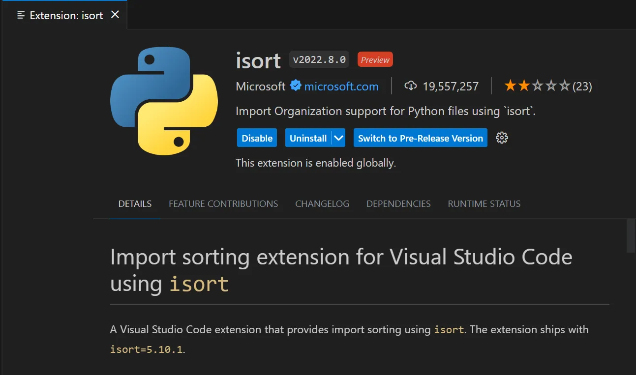 VSCode: 如何配置Python的'整理导入'功能（isort） sorting visual-studio-code import - Dev59