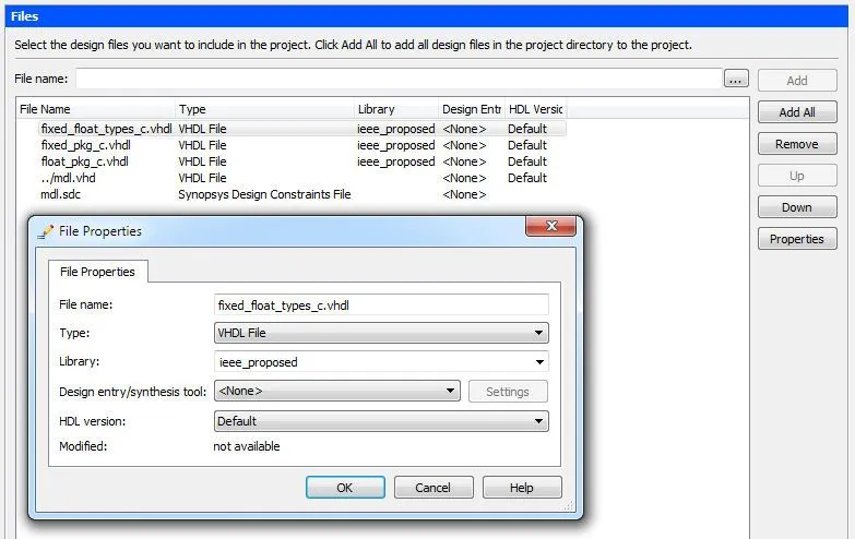 将*.vhdl编译成库，使用Altera Quartus II floating-point fixed-point intel-fpga - Dev59