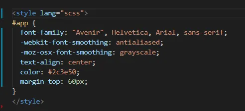 Vue2 - 错误：PostCSS 收到 CSS 字符串的 undefined node.js vuejs2 sass-loader - Dev59