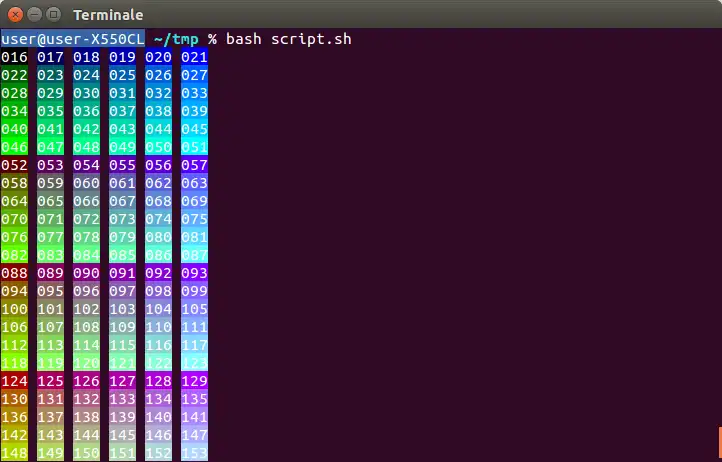 更改终端的文本和背景颜色？ command-line color-management - Dev59
