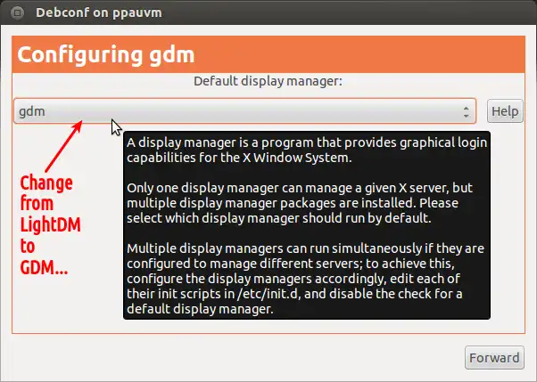 如何从LightDM切换到GDM？ command-line display-manager - Dev59