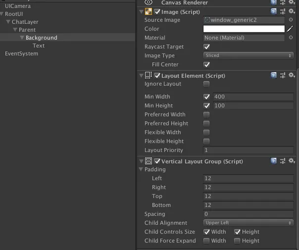 Unity3D - “Parent has a type of layout group”错误 user-interface unity-game-engine - Dev59