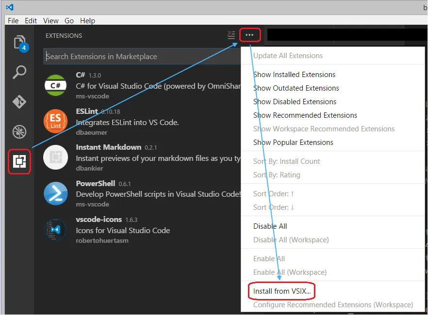 如何在VSCode中安装Python扩展的旧版本 visual-studio-code - Dev59