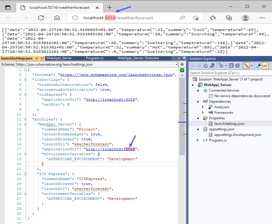 如何在 .Net Framework Web API 中修改端口 asp.net asp.net-web-api .net-framework-version - Dev59