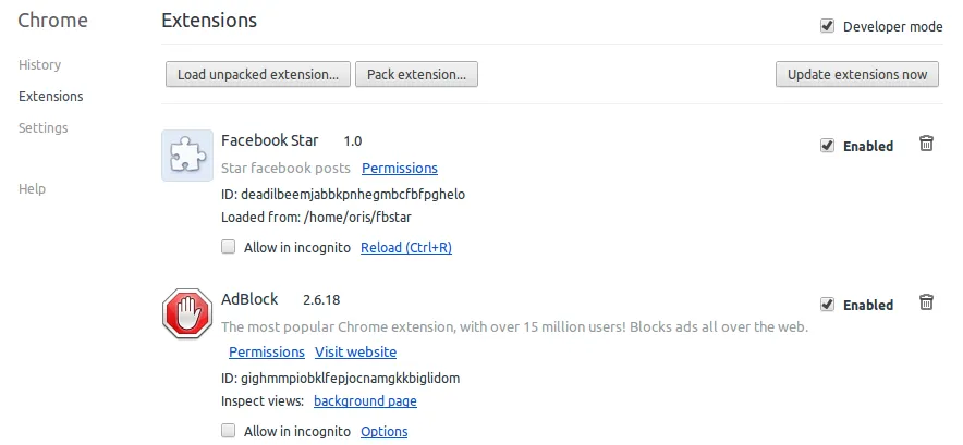 我的Chrome扩展中没有“检查视图”选项。 google-chrome google-chrome-extension - Dev59