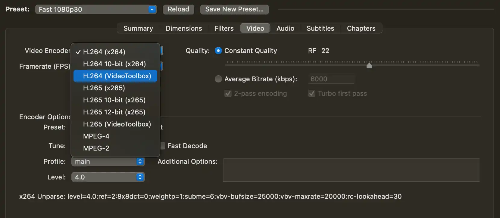 如何在 macOS 上安装 Video Toolbox 以与 HandBrake 一起使用？ - Dev59