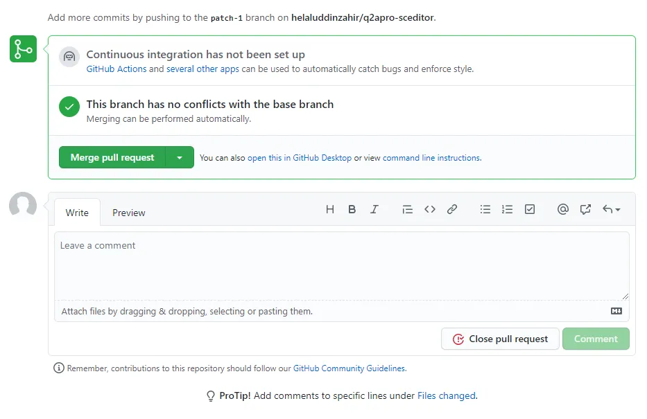 如何在Github上取消一个拉取请求？ pull-request - Dev59