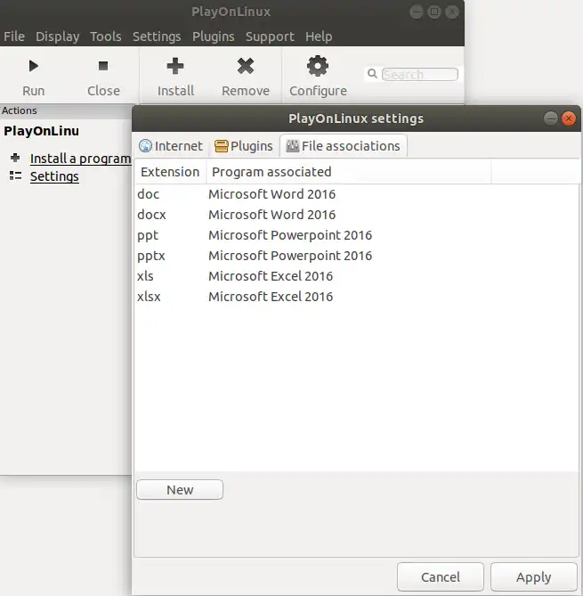 如何在PlayOnLinux上安装MS Office 2016 wine microsoft-office - Dev59