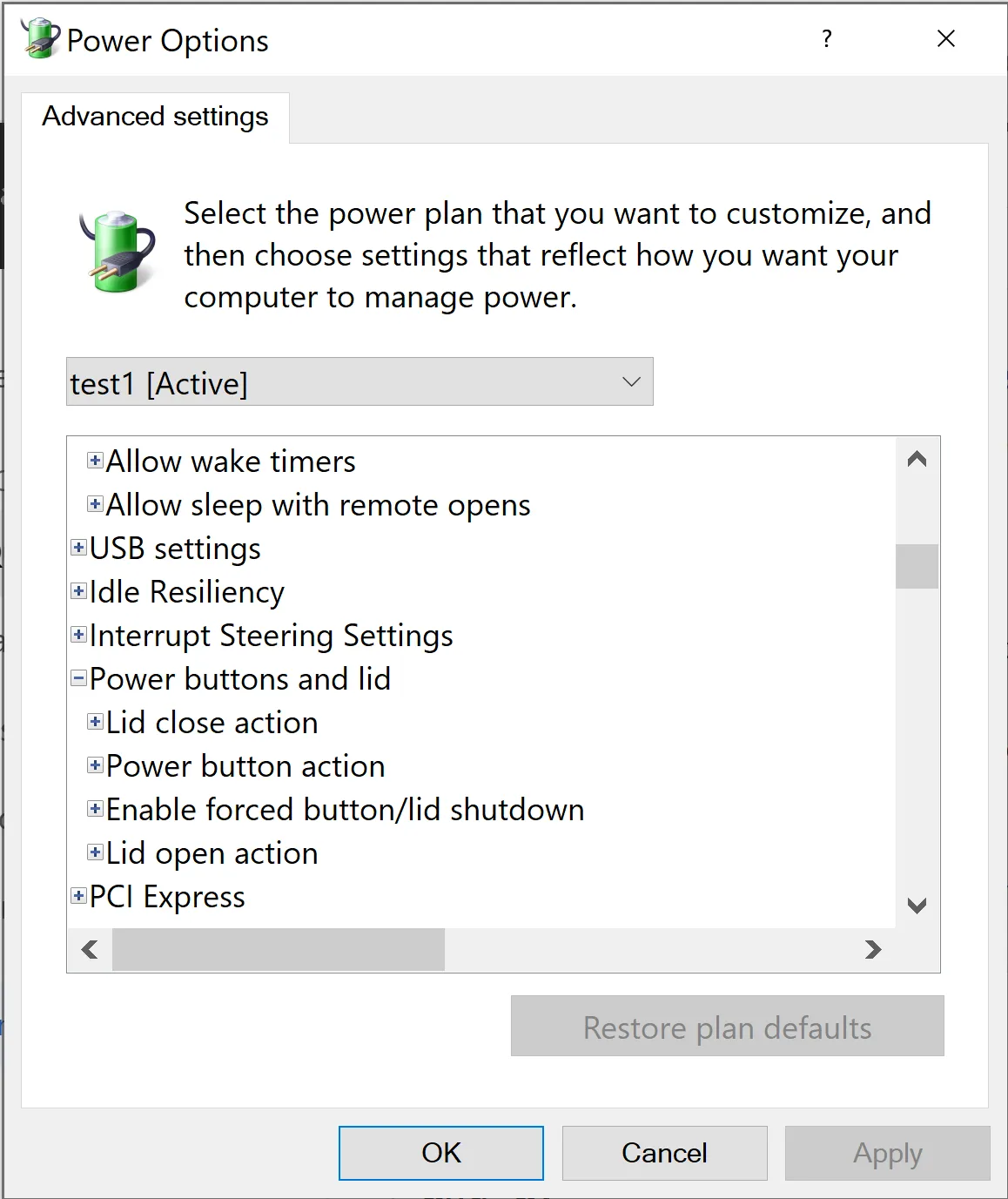 如何在Windows 10中访问隐藏的电源和处理器选项 windows-10 power-management powercfg guid ...