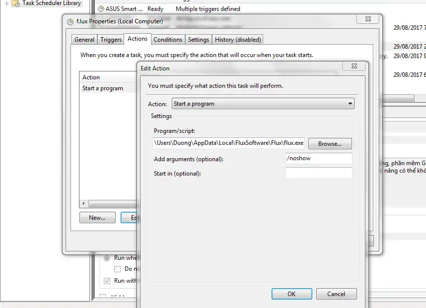 如何在启动时将 .exe 应用程序作为后台任务运行 windows windows-10 - Dev59