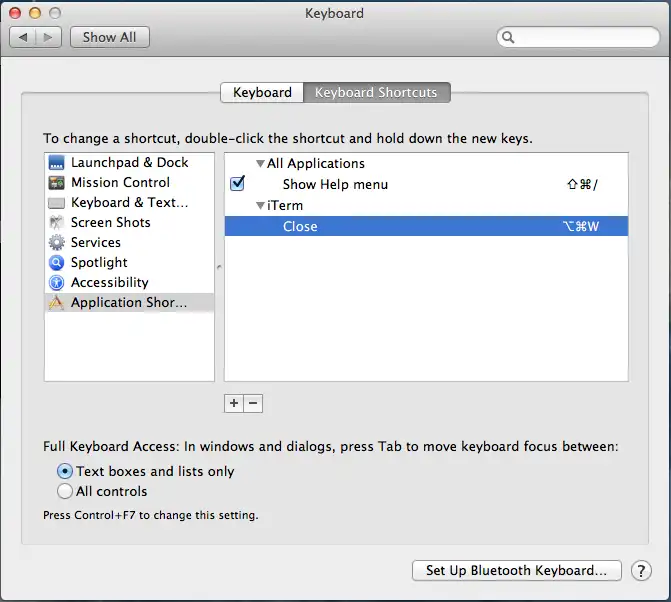 在终端中禁用 Command-W 命令 terminal keyboard - Dev59