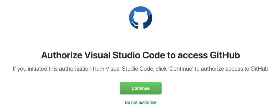 “你必须重新授权OAuth应用程序`GitHub for VSCode`”后如何恢复功能。 visual-studio-code - Dev59