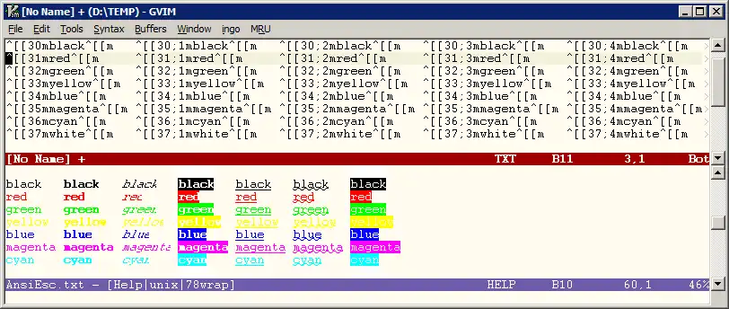 如何在vim上使用bash颜色突出显示日志？ colors - Dev59