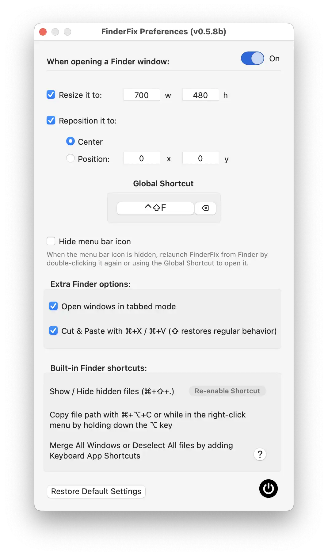 如何设置默认的Finder窗口大小？ macos defaults - Dev59