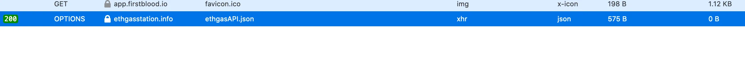 Chrome在网络选项卡中不显示OPTIONS请求 google-chrome cors google-chrome-devtools preflight - Dev59