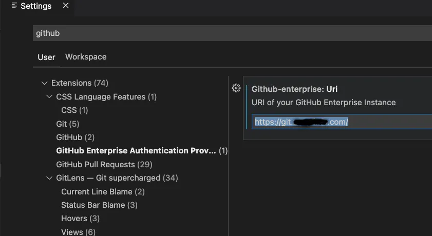如何将我的GitHub Enterprise账户与Visual Studio Code连接 visual-studio-code github-enterprise - Dev59