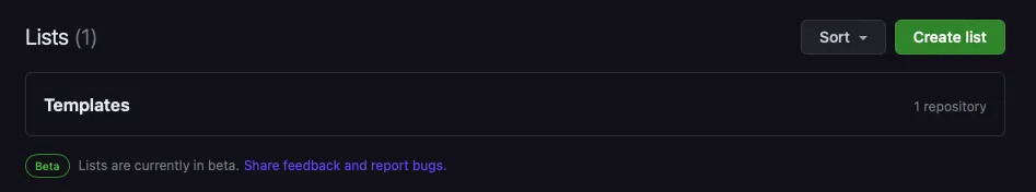在GitHub上如何对仓库进行分组？ - Dev59