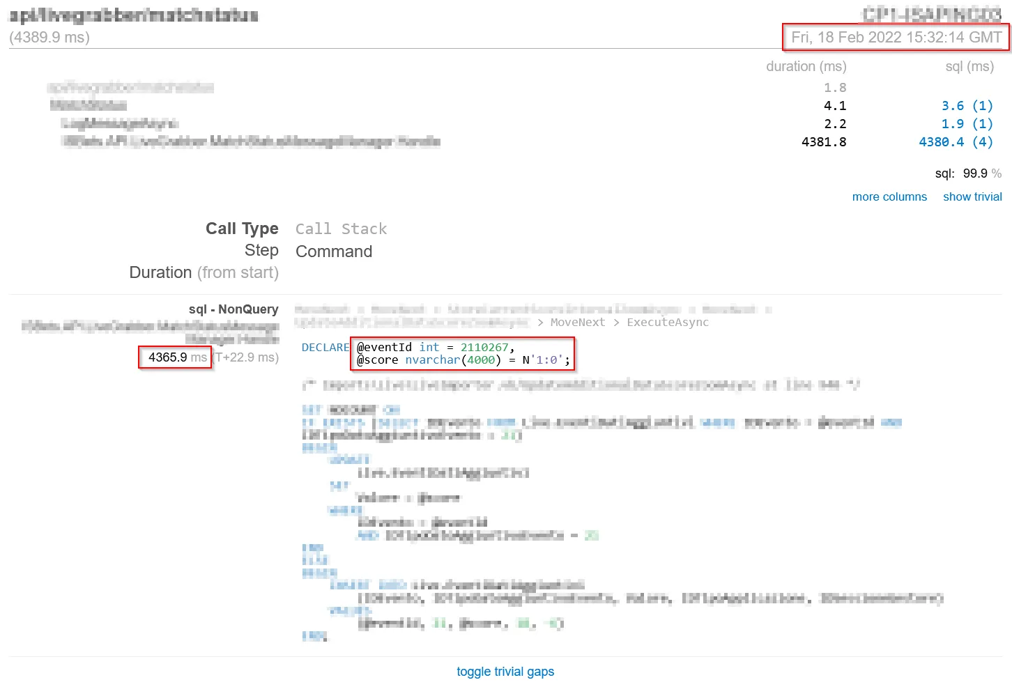 如何找到.NET WebApi偶尔变慢的原因 asp.net sql-server delay slowdown - Dev59