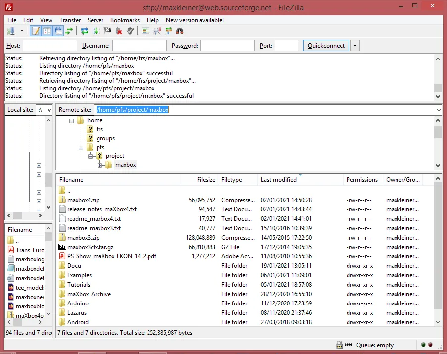 从SourceForge下载整个文件夹 download directory - Dev59