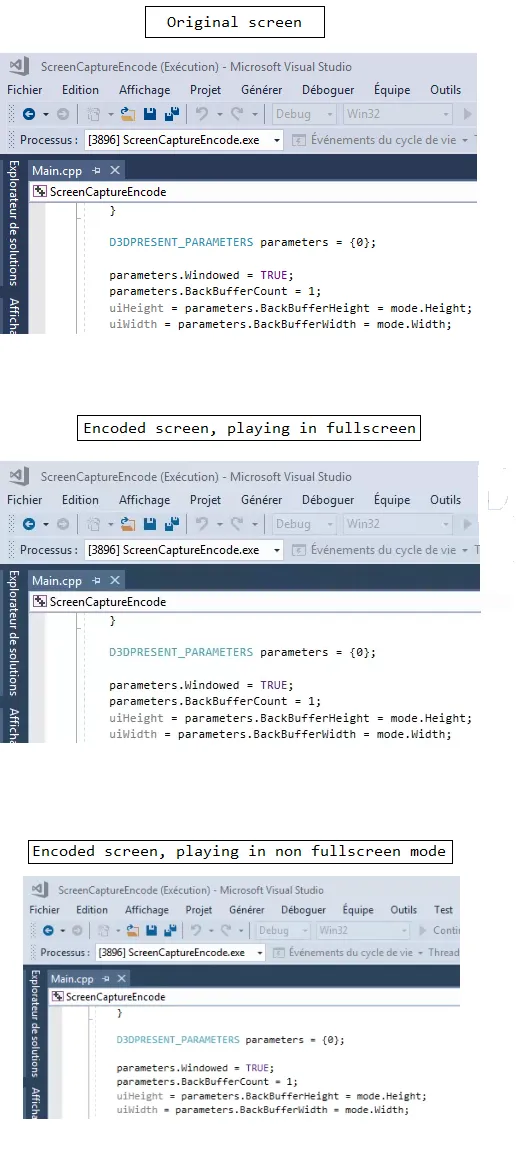 Windows Media Foundation（MFT）缓存和视频质量问题（颜色丢失，曲线不太平滑，特别是文字） c++ video ...