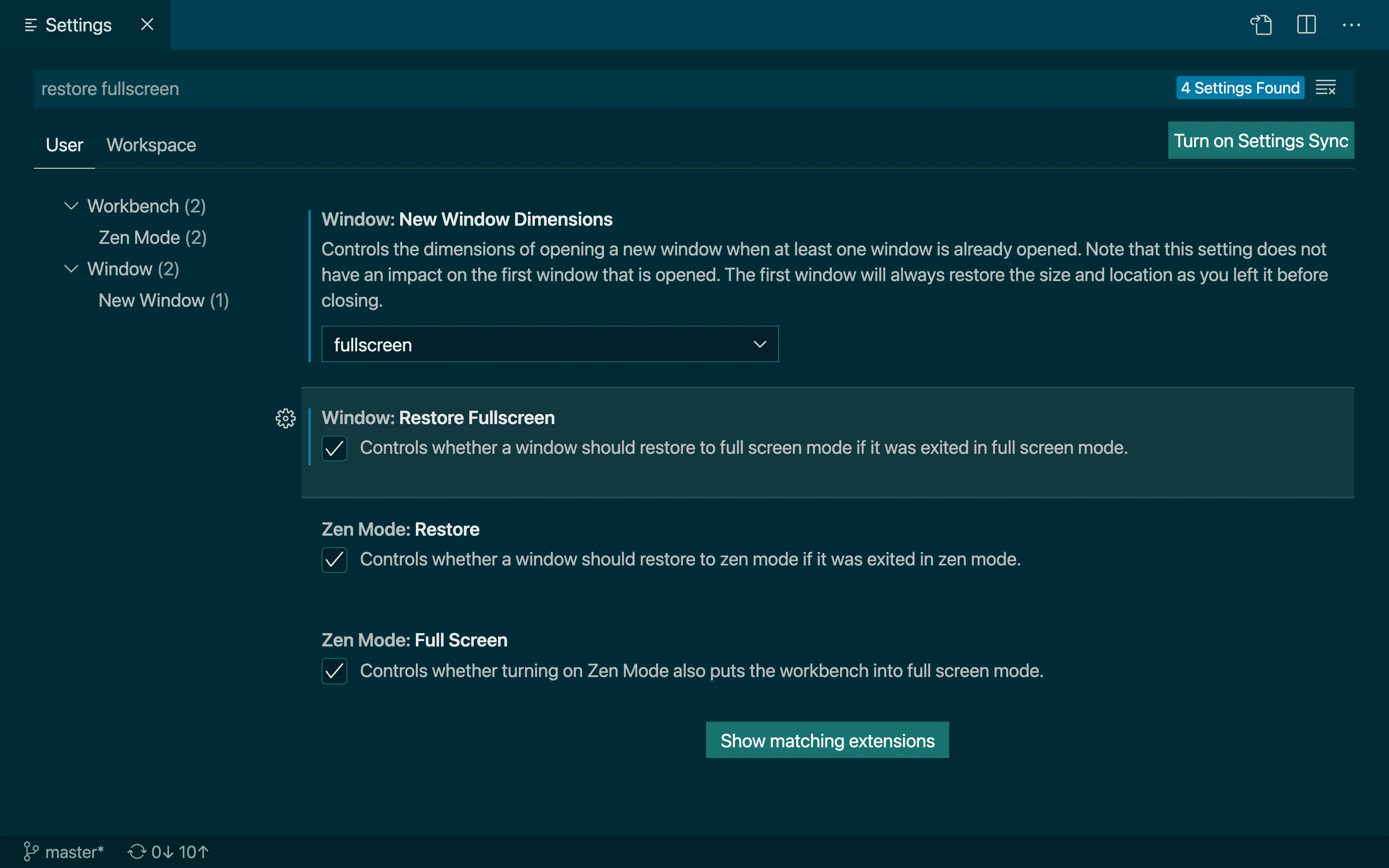 你如何让 VS Code 默认全屏打开？ visual-studio-code - Dev59