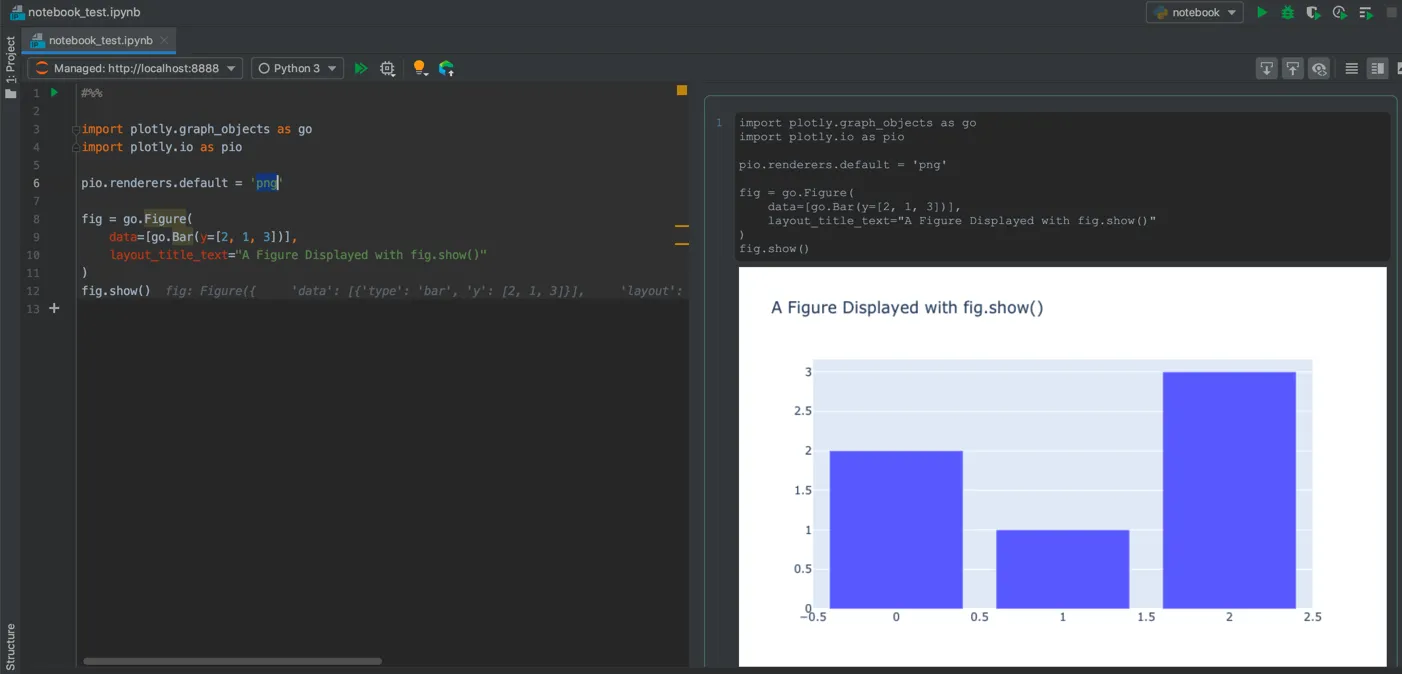 如何在Pycharm中查看Plotly图表？ - Dev59