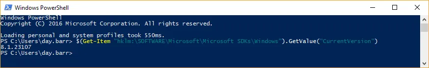 如何获取安装的Windows SDK版本？ c++ winapi - Dev59