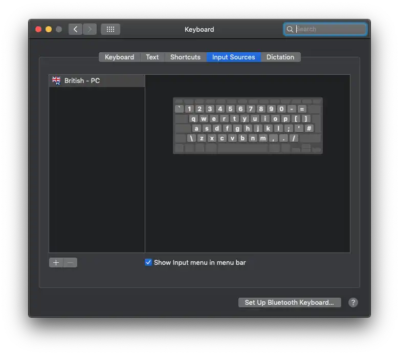 如何将Mac英国PC键盘布局的反斜杠\和反引号`切换回与正常的英国PC布局相匹配 keyboard - Dev59