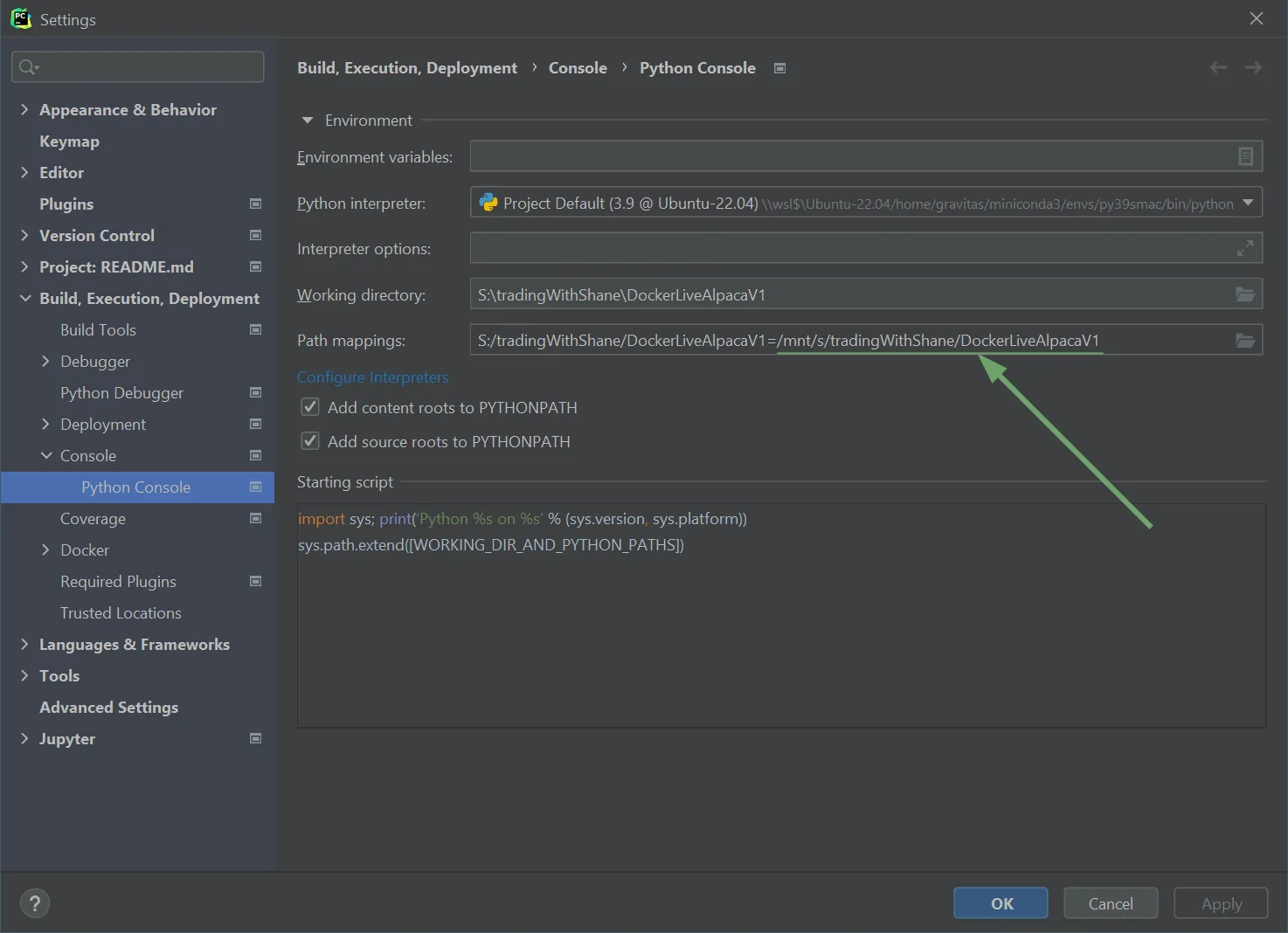 PyCharm中出现"无法启动进程，工作目录...不存在"错误 python - Dev59