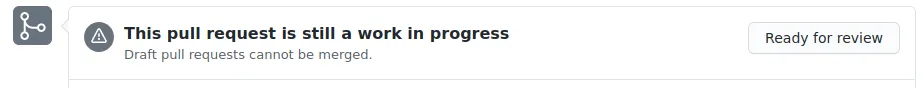 如何在Github上将PR从已发布状态改为草稿状态？ pull-request - Dev59