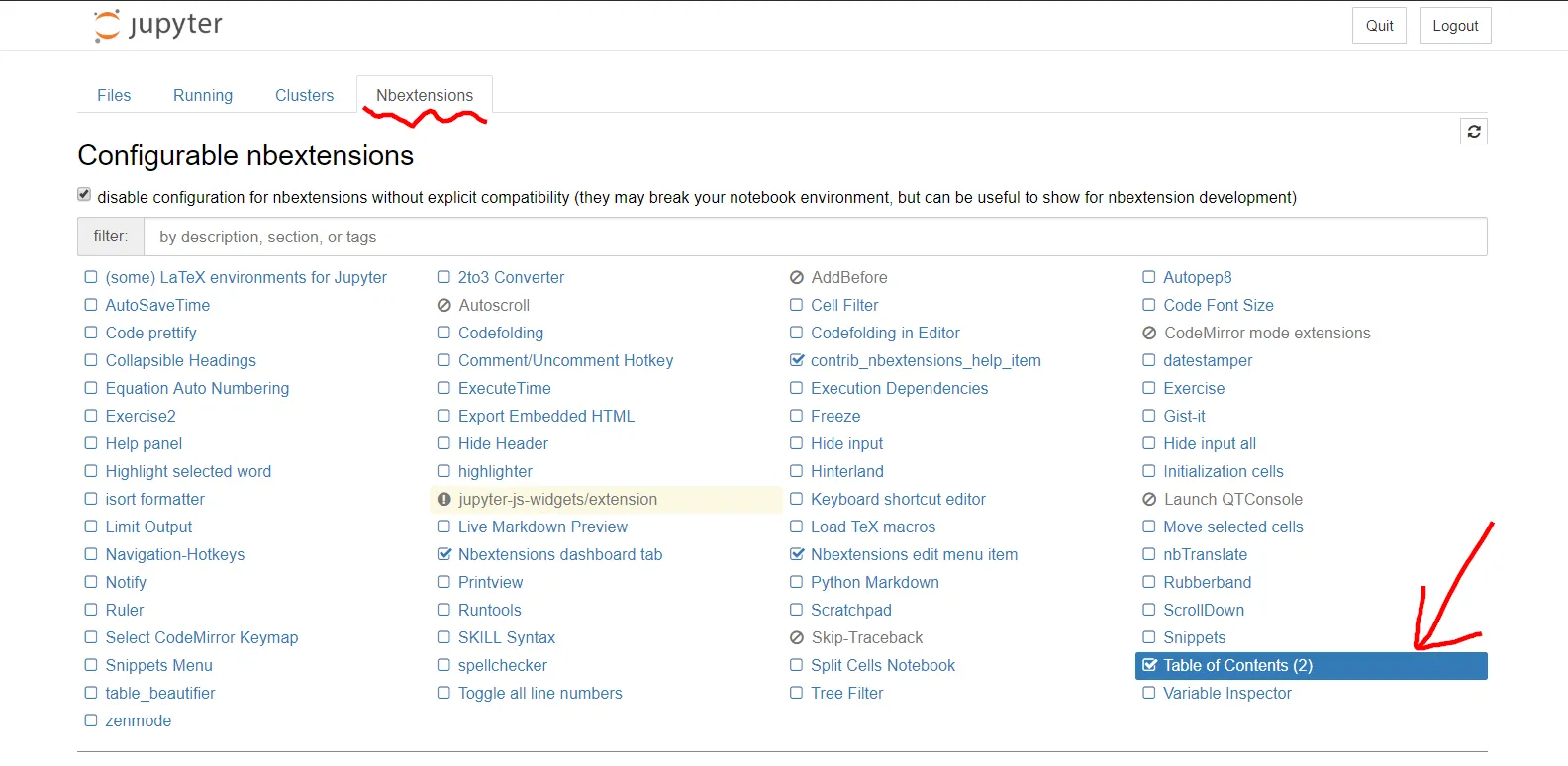 Jupyter笔记本中的标题编号 markdown - Dev59