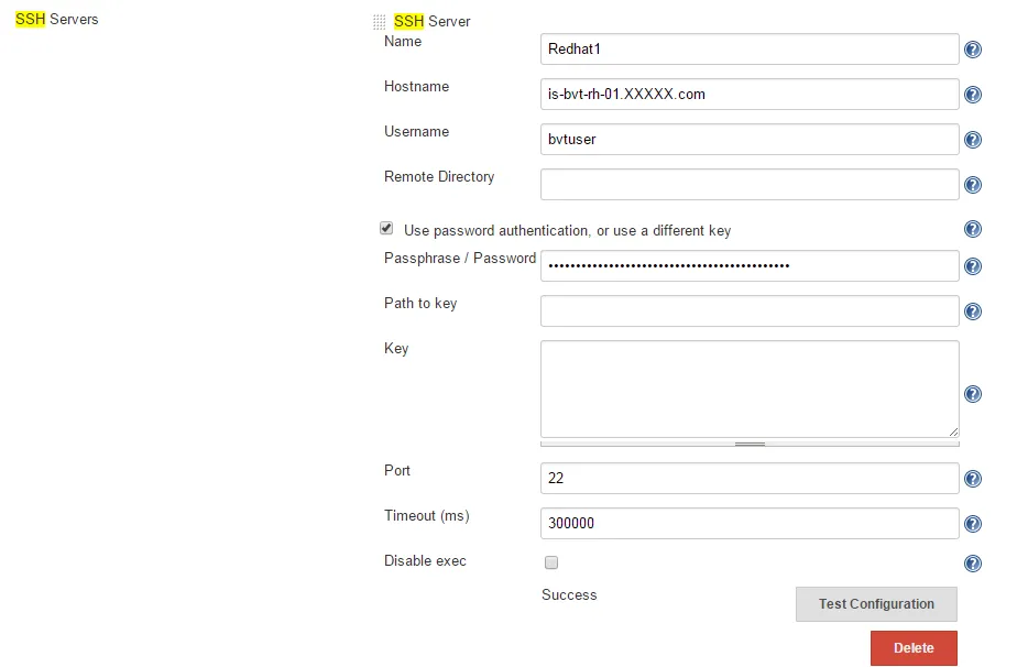 在Jenkins中使用“发布到SSH插件”传输0个文件 - Dev59