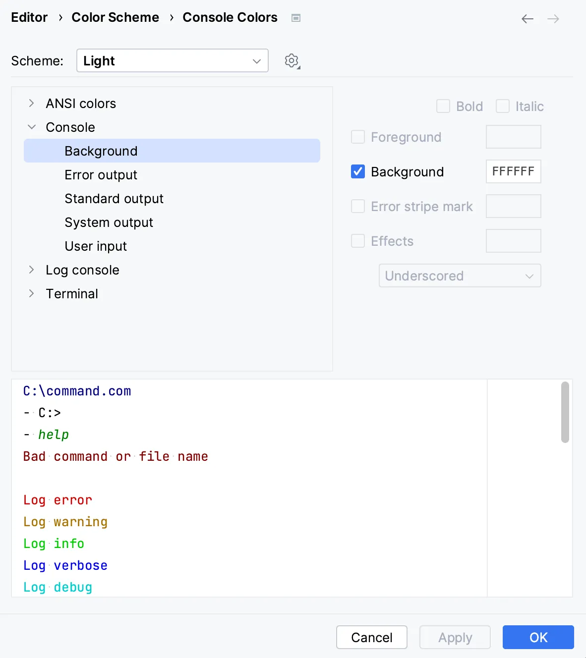如何在Clion中显示彩色控制台输出 - Dev59