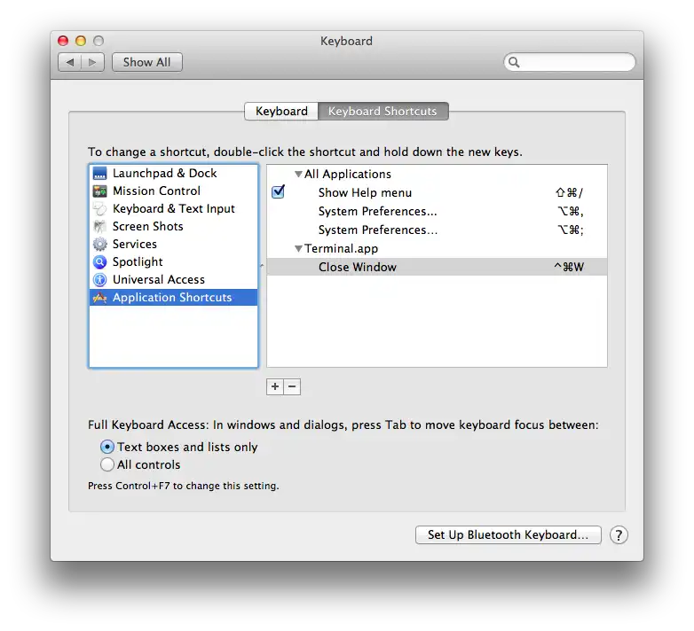 在终端中禁用 Command-W 命令 terminal keyboard - Dev59