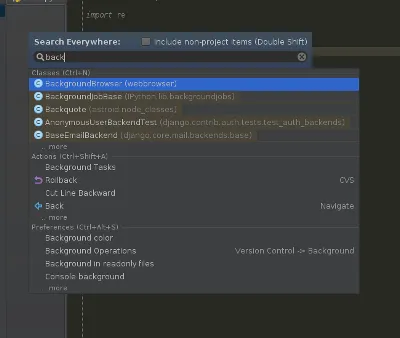 在PyCharm中如何返回上一个位置？ keyboard-shortcuts - Dev59