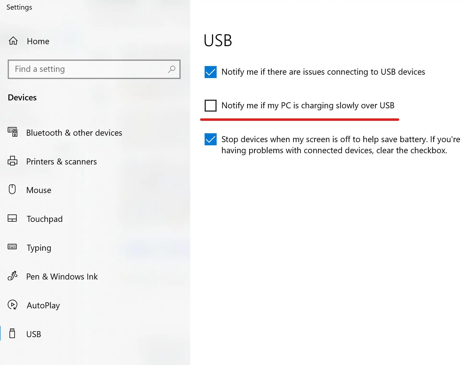 在Windows中禁用“慢充电器”警告 windows-10 power-supply notification-area - Dev59