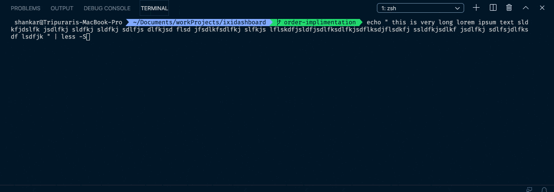 如何在Visual Studio Code中更改终端行宽？ macos terminal visual-studio-code - Dev59
