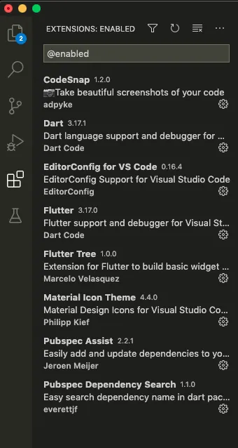 VSCode Flutter Dart 缓慢的建议提示 visual-studio-code intellisense - Dev59
